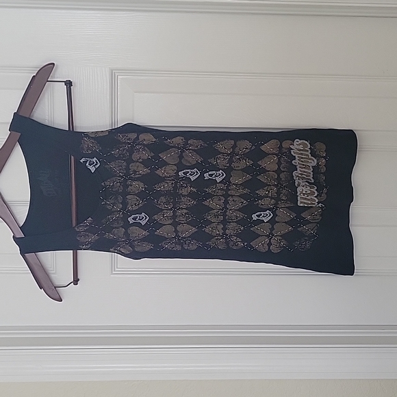 Tops | Ucf Knights Heart Argyle Tank Top | Poshmark